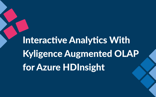 Interactive Analytics on Azure HDInsight Architecture